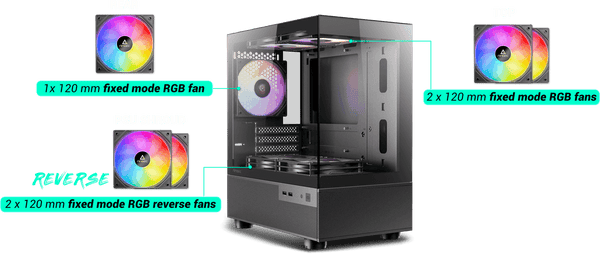 Intel Hex Core (6 Cores) i5 Gaming PC, Nvidia RTX 3050 6GB GDDR6, 16GB ...